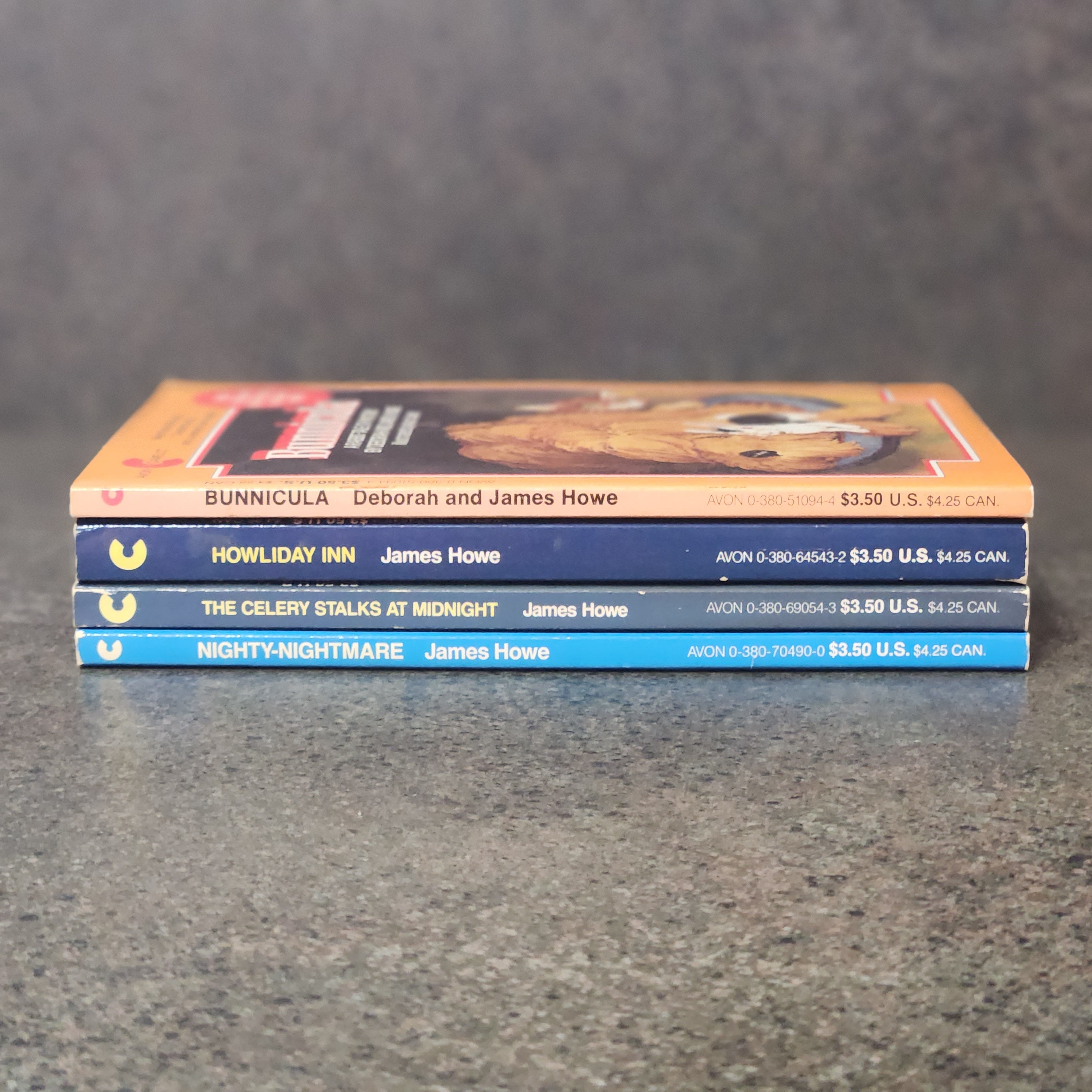 Bunnicula the Vampire Bunny James Howe Vintage Four Book Set - Etsy