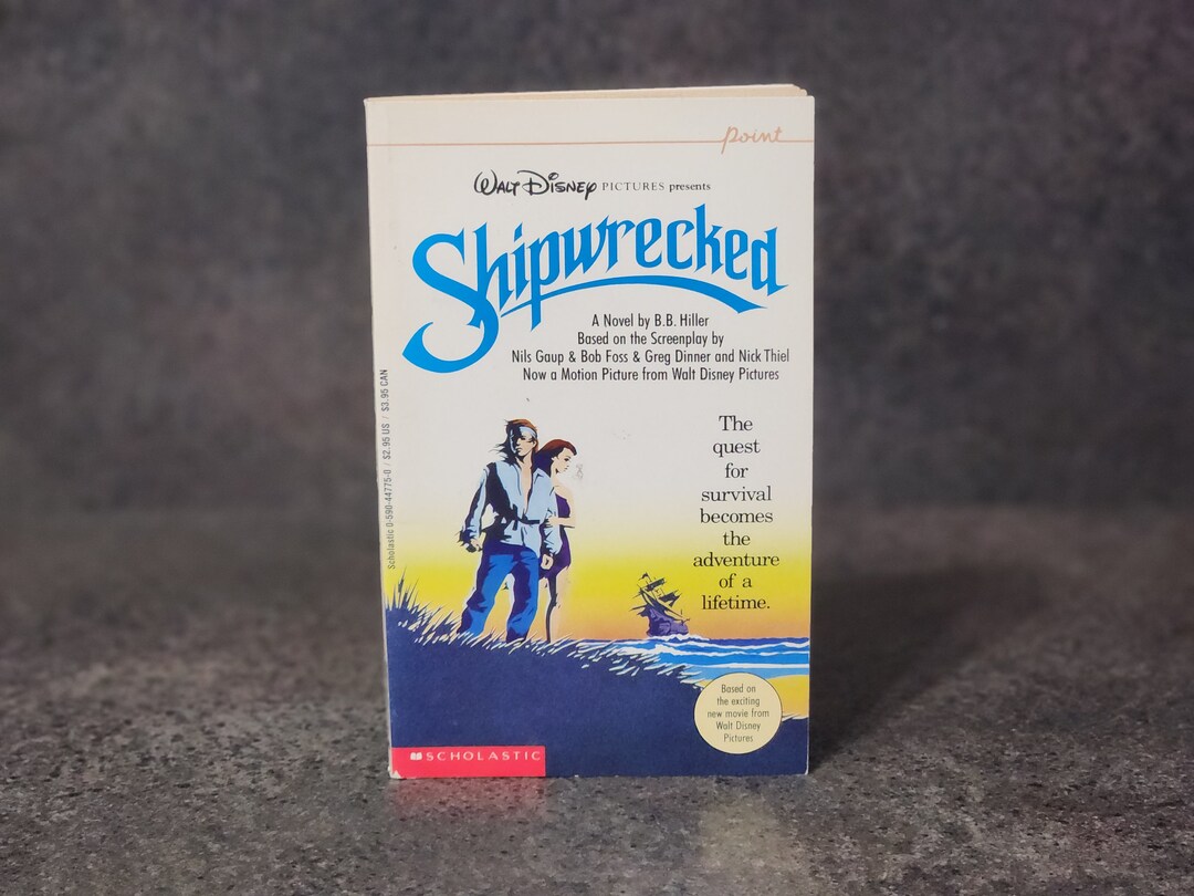 Shipwrecked B.B. Hiller Disney Movie Novelization 1991 Paperback - Etsy