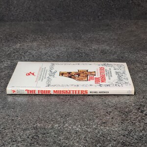 The Four Musketeers Michael Hardwick Vintage 1975 Movie Novelization - Etsy