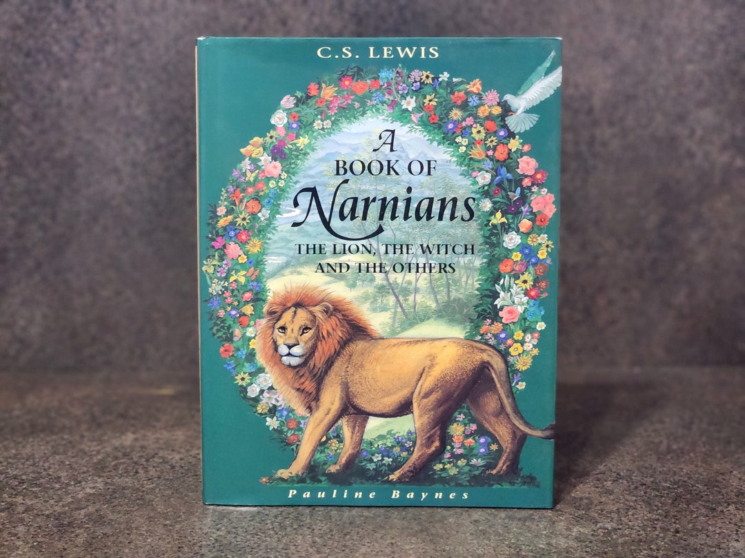 A Book of Narnians C.S. Lewis Pauline Baynes Vintage 1994 Hardcover - Etsy