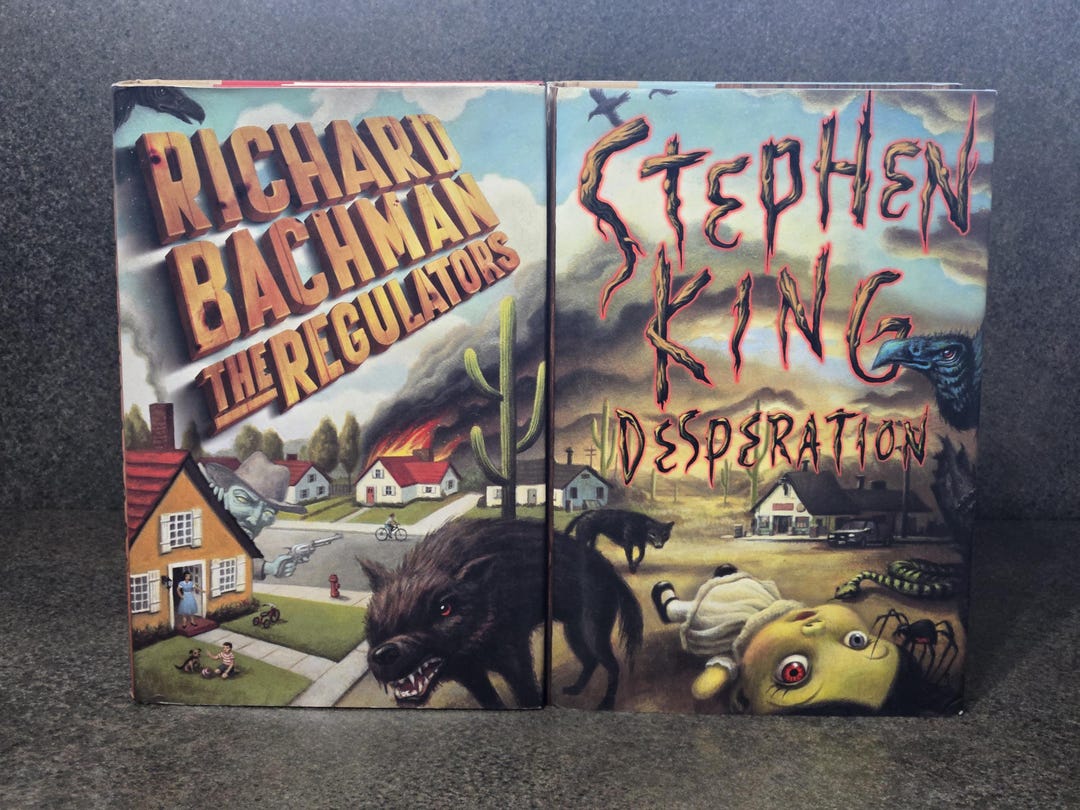The Regulators Desperation Stephen King Set of Two First Edition 1996 ...