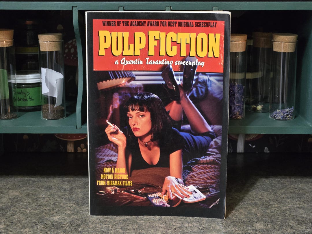 Pulp Fiction Quentin Tarantino Screenplay Vintage 1994 Softcover - Etsy