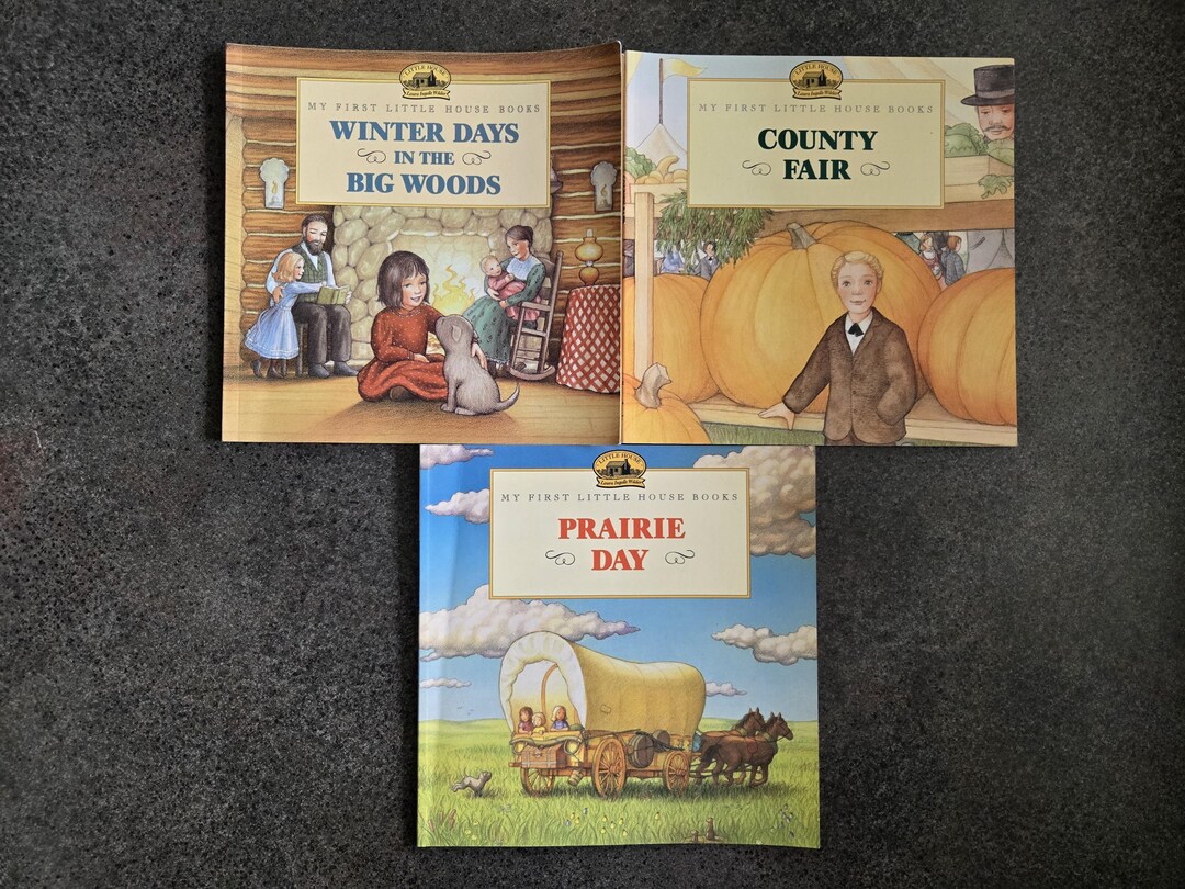 My First Little House Books Laura Ingalls Wilder Set of Three Vintage ...