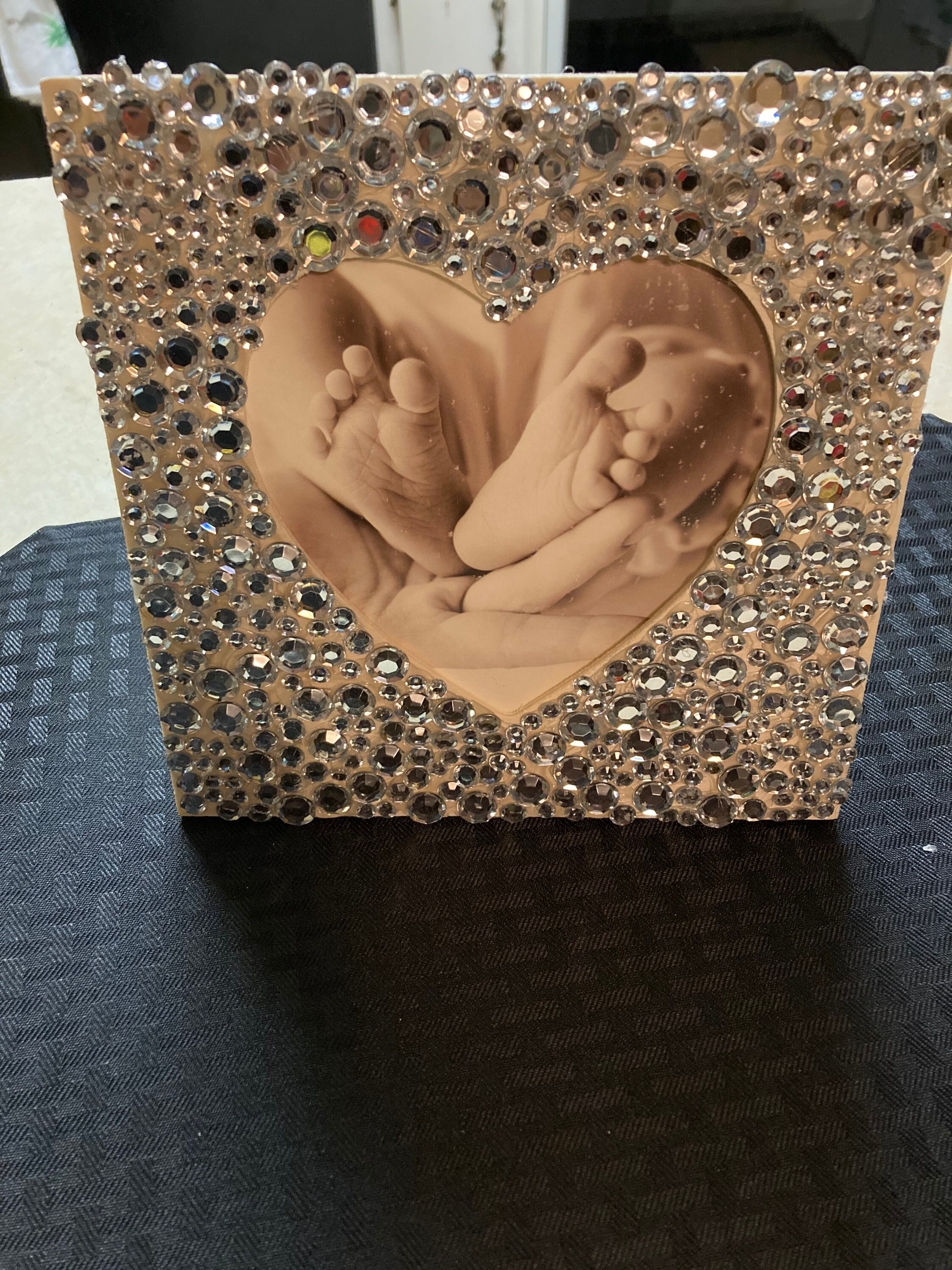 Custom Bling Baby Frame - Etsy
