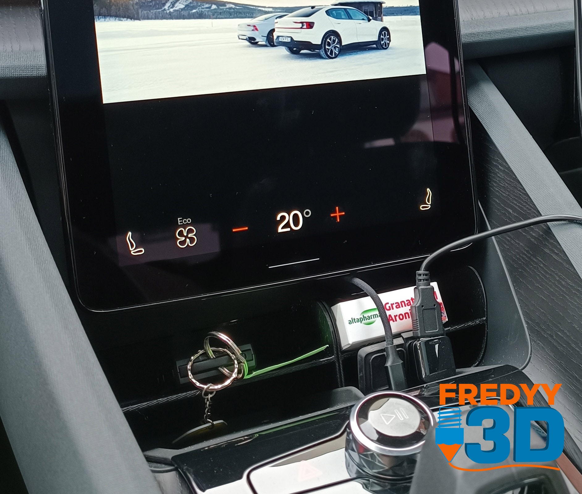 Center Console Organizer for Polestar 2 - Etsy