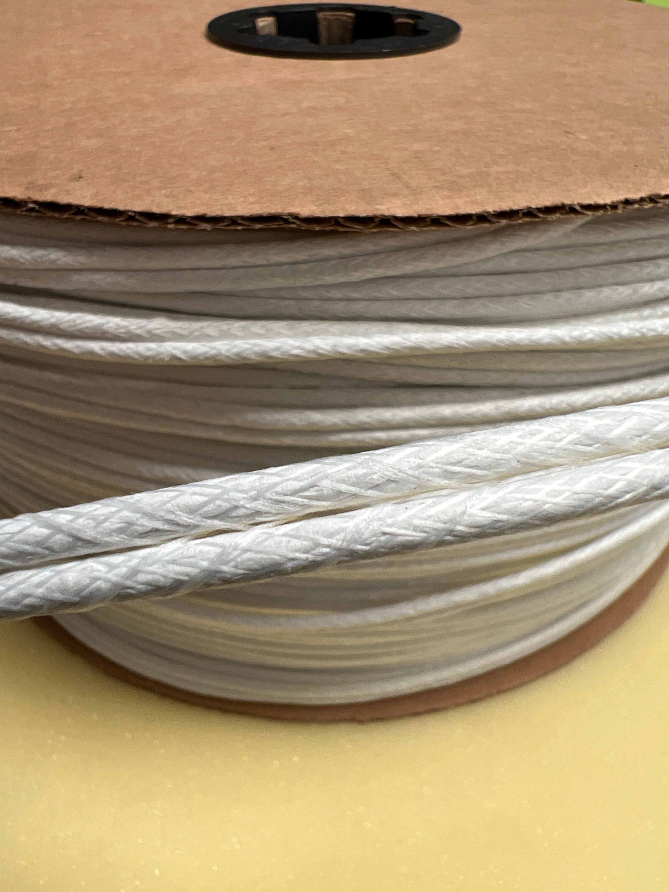 4/32” Double Welt Cord White Braided Upholstery Piping - Etsy