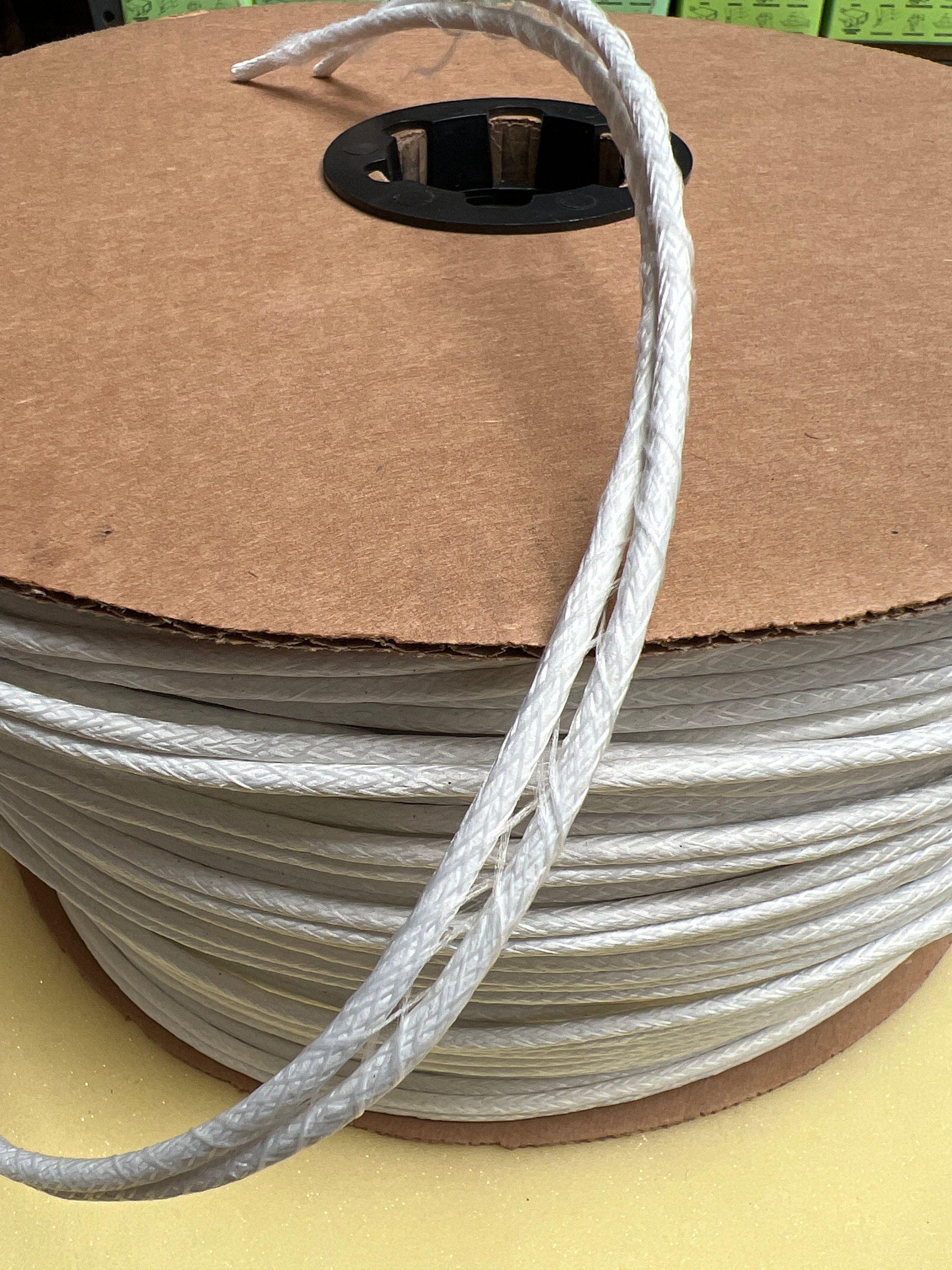 4/32” Double Welt Cord White Braided Upholstery Piping - Etsy
