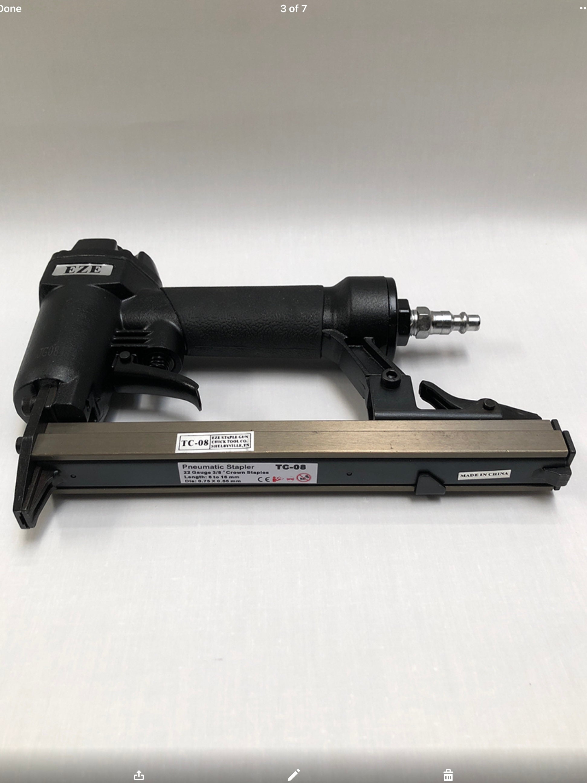 EZE Upholstery Staple Pneumatic Staple Gun 71 Series 3/8 Crown - Etsy