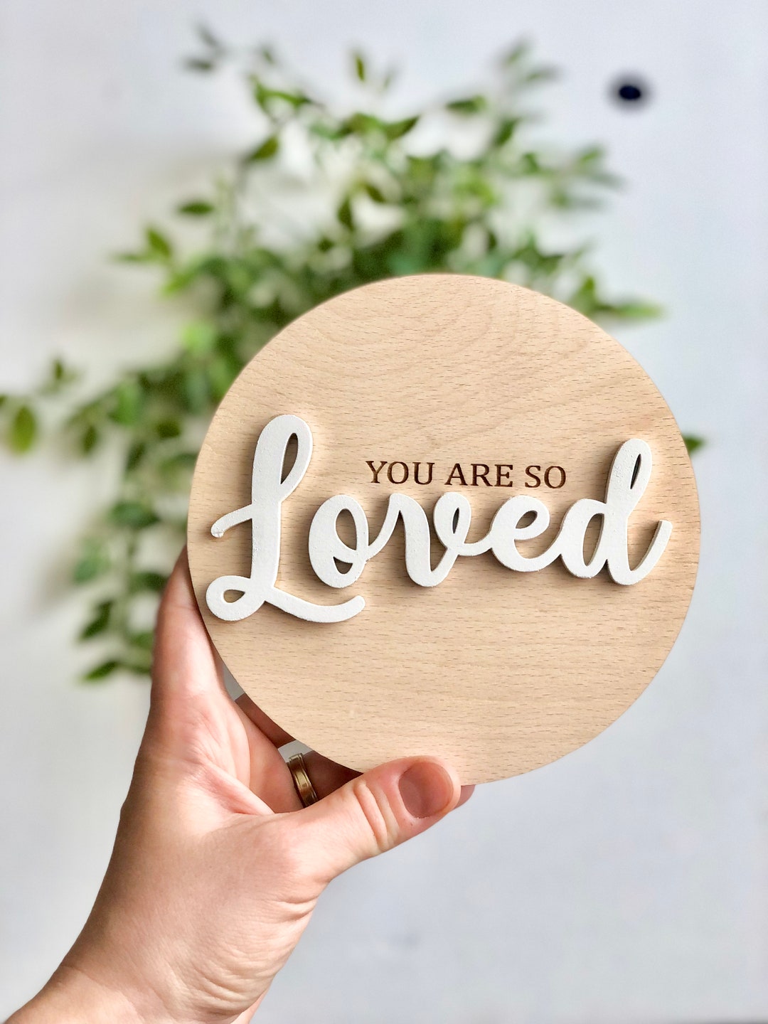 SVG File Hello World Card You Are so Loved Baby Birth Milestone Card ...