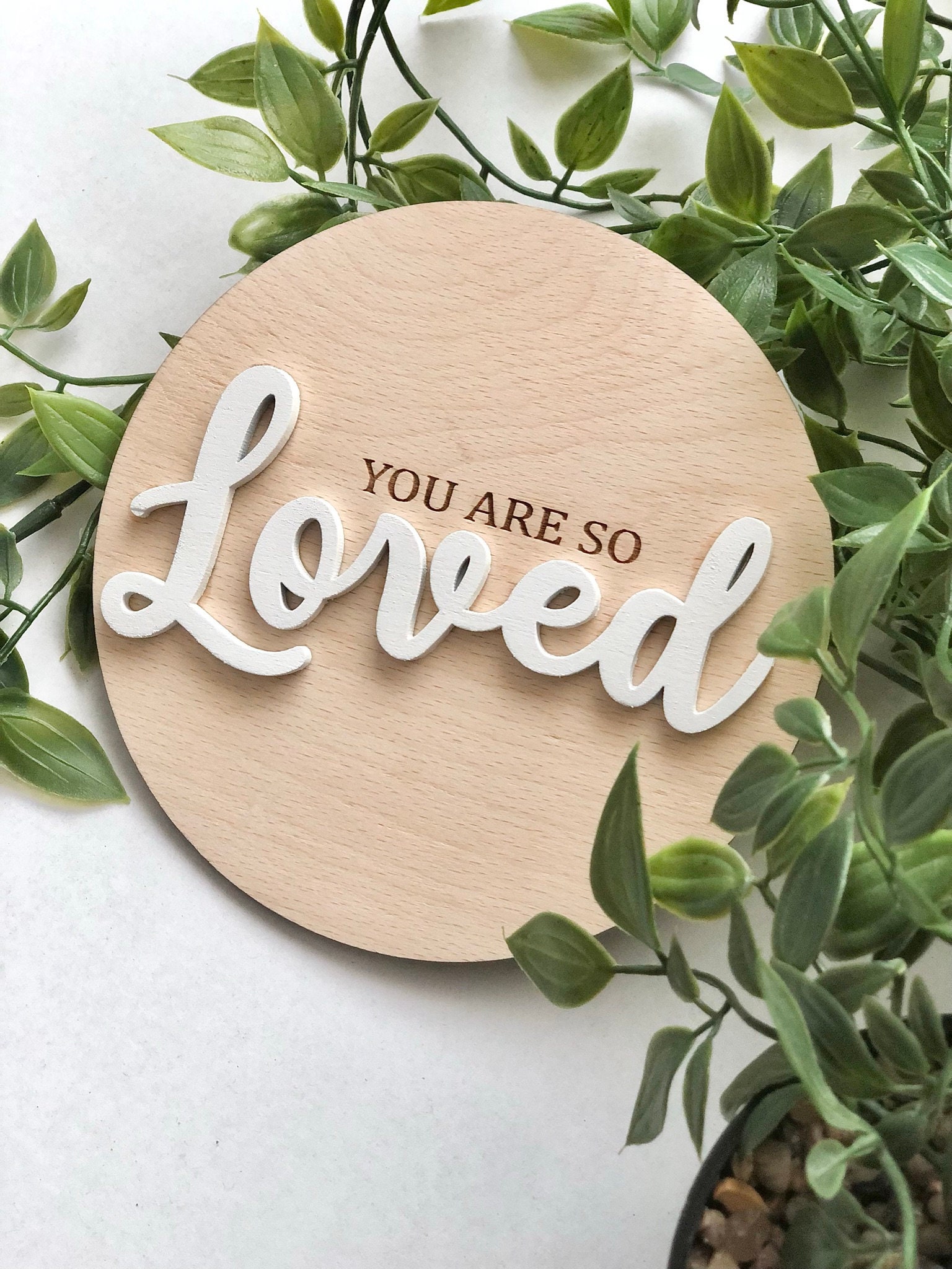 SVG File Hello World Card You Are so Loved Baby Birth - Etsy