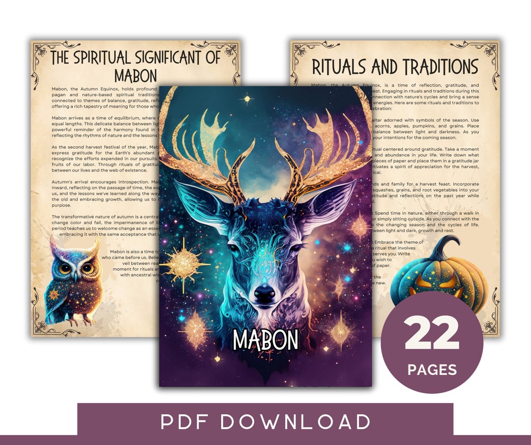 Enchanting Mabon: Rituals, Spells, and Recipes for the Autumn Equinox ...