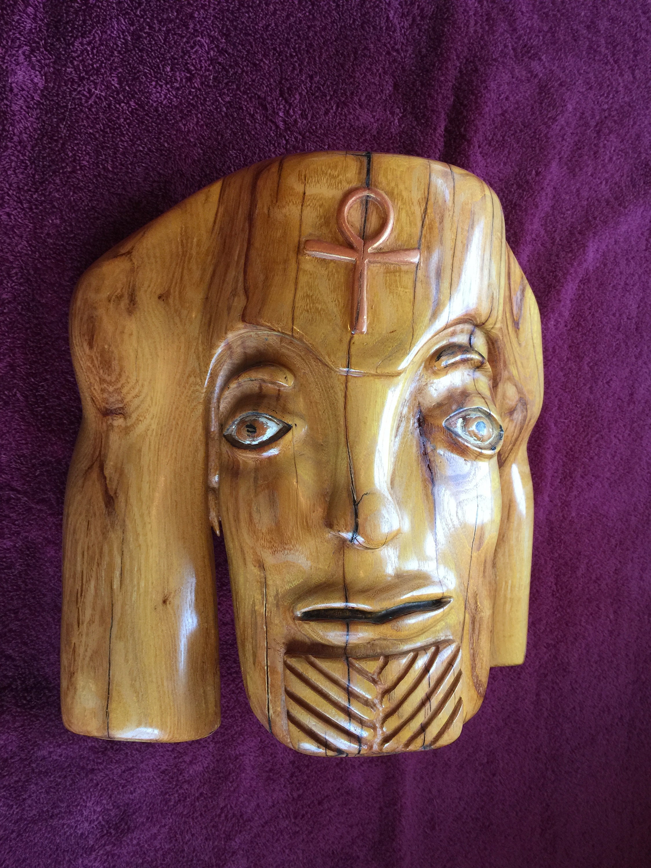 Wooden Ancient Egyptian Farrow Bust - Etsy