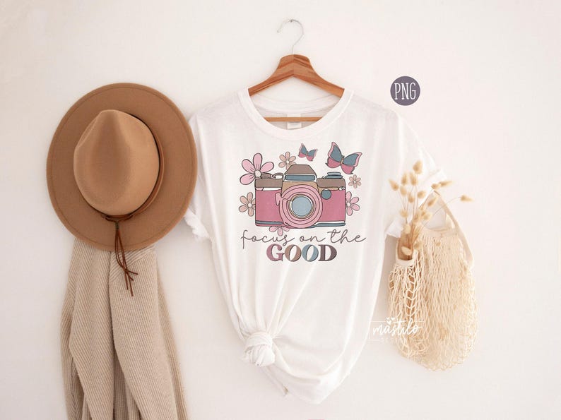 Focus on the Good Png, Sublimation Downloads, Boho Png Designs, Boho ...