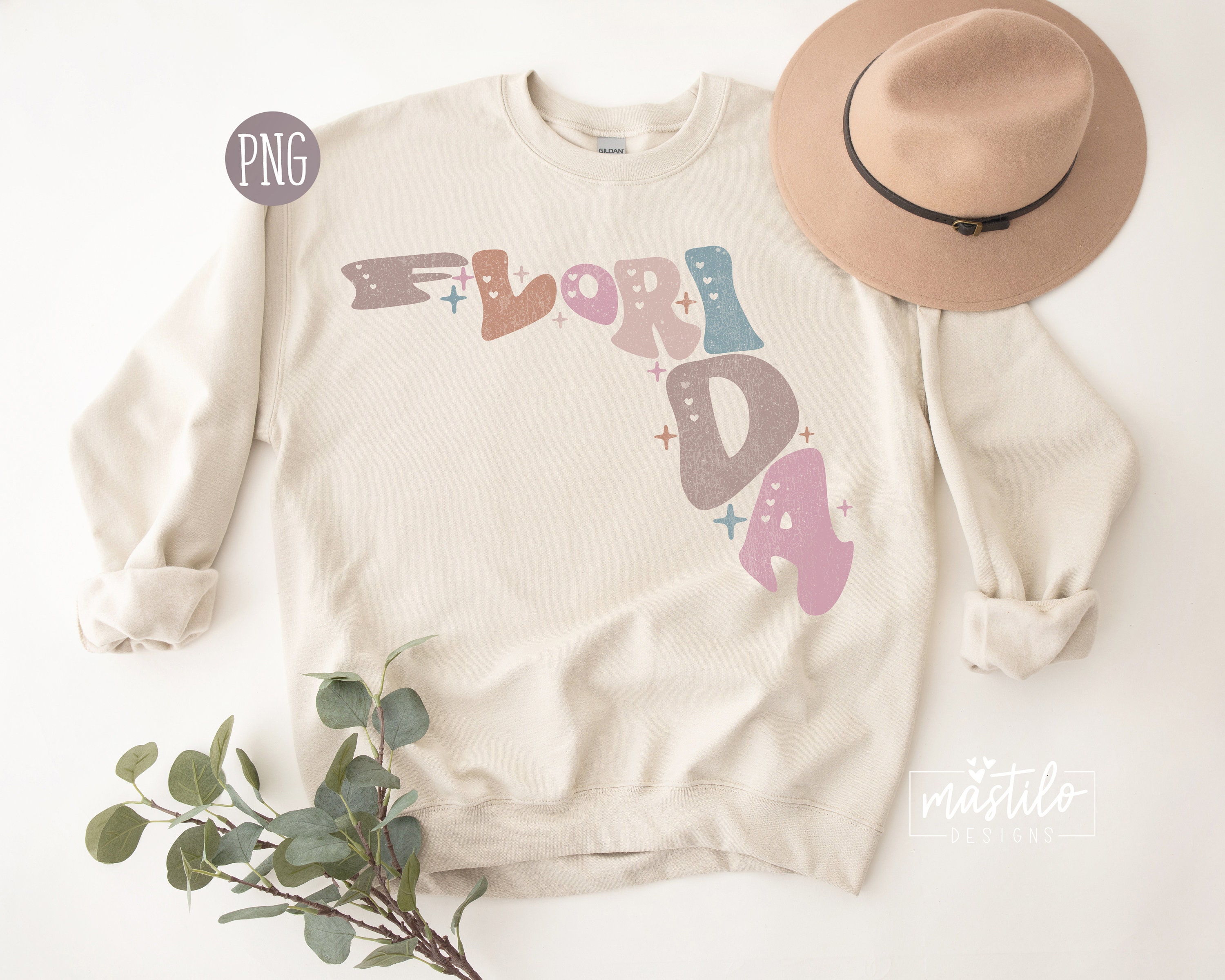 Florida Clipart Florida State png Sublimation designs Florida Word Png ...