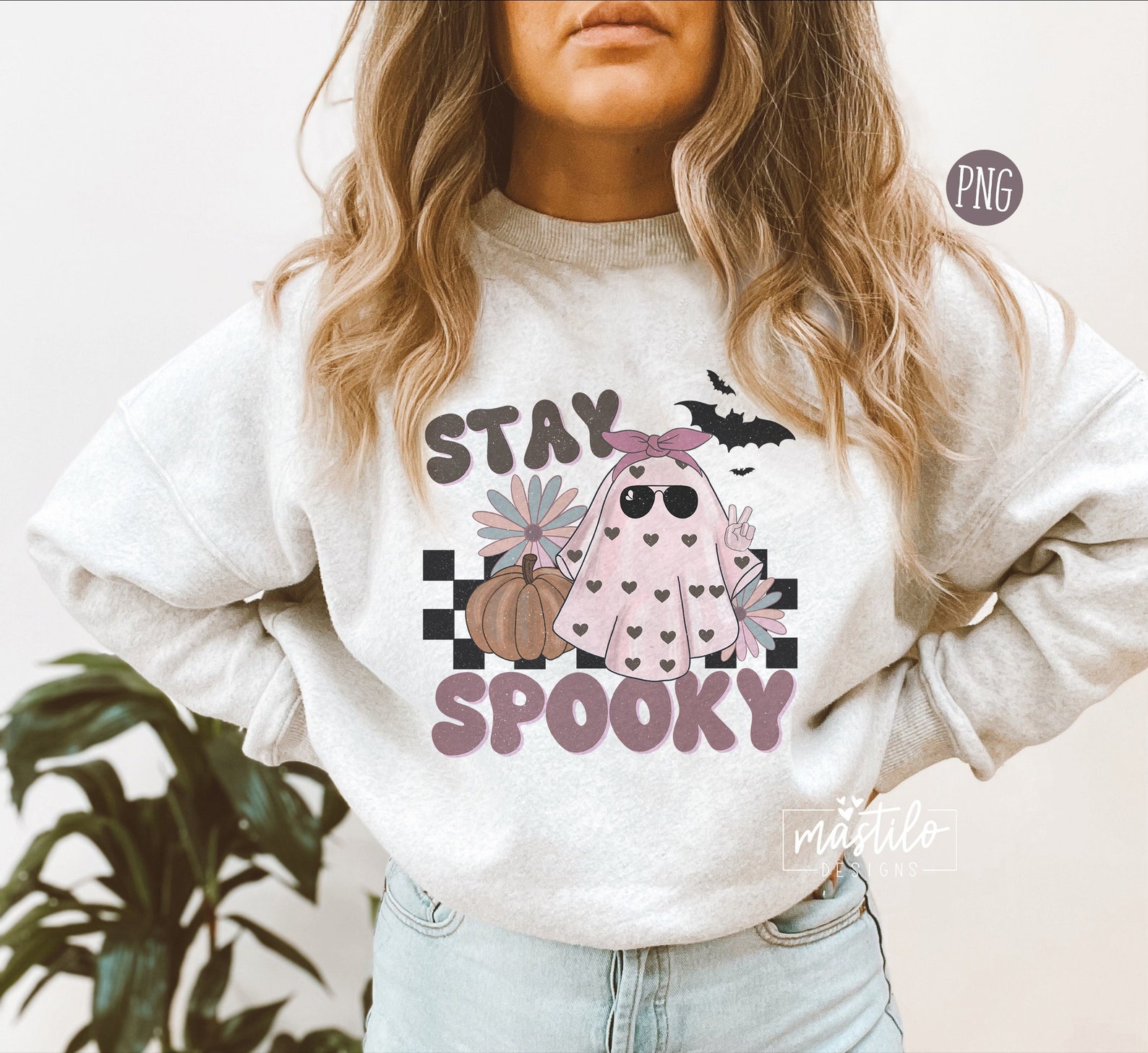 Spooky Png Stay Spooky Png Groovy Halloween Png Groovy - Etsy