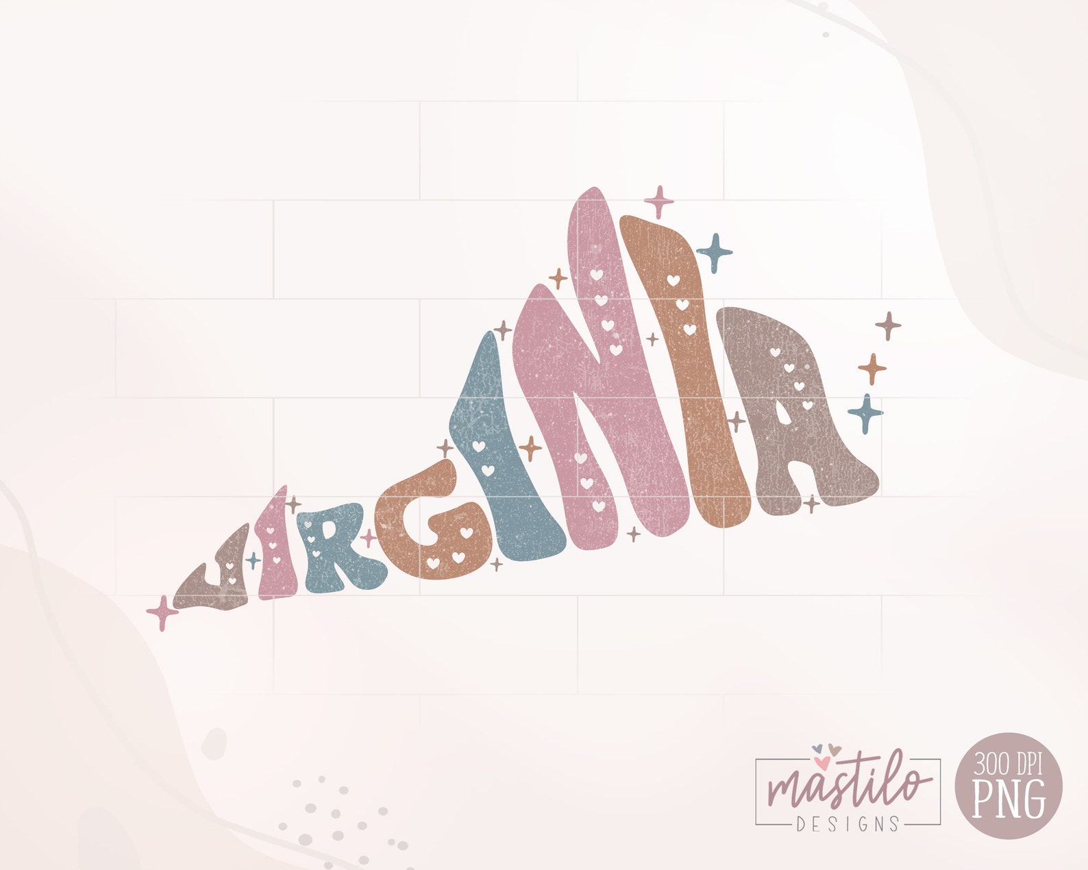 Virginia Png Virginia State Png Virginia Word Png Virginia | Etsy