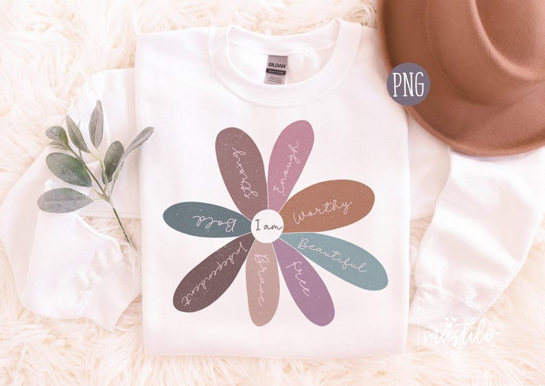 Positive Png, Happiness Daisy Png, Positive Png Sublimation, Daily ...