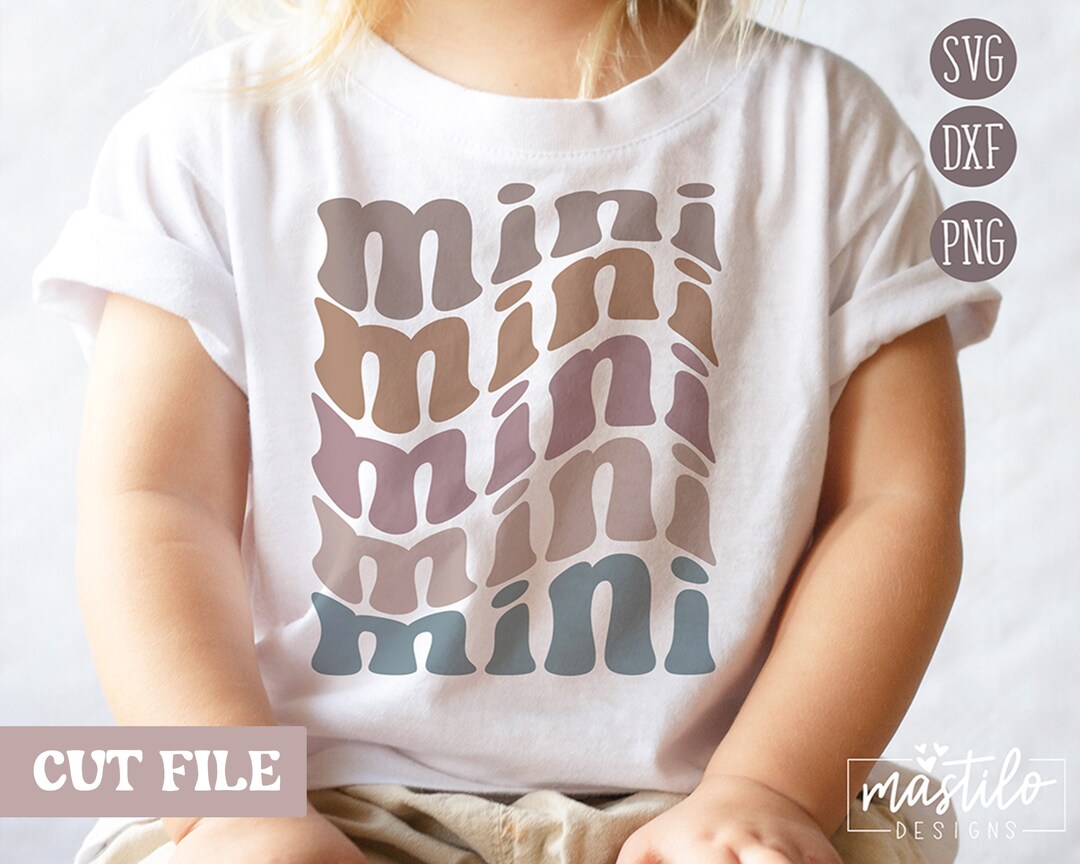 Mini SVG, Mama Mini SVG, Retro Svg, Groovy Svg, Mother's Day Svg, Mom ...