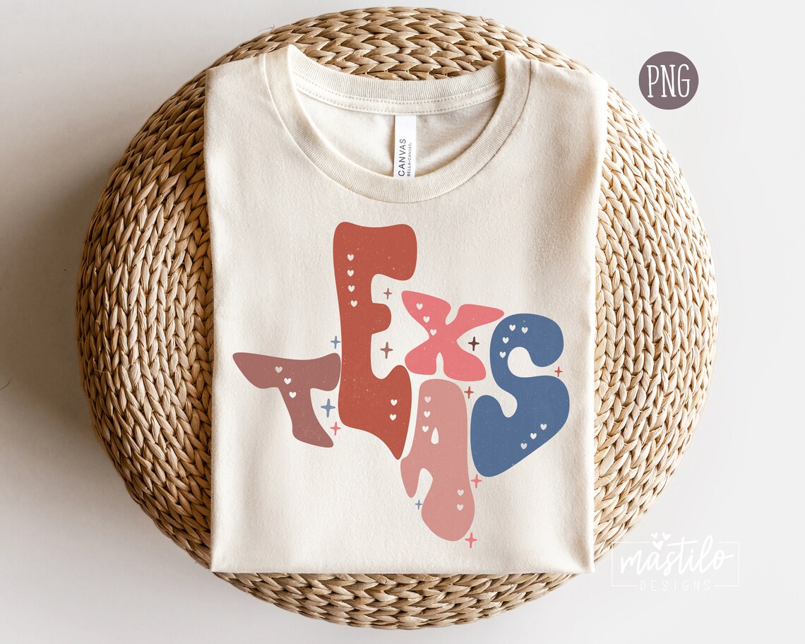 Texas State Png Texas Word Png Texas Png Screen Print DTF - Etsy