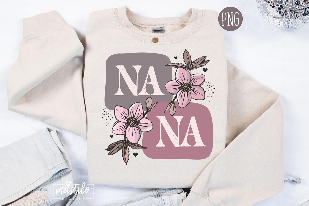 Wildflower Nana Sublimation PNG, Floral Boho Designs, PNG for Nana, Mother's Day PNG, Nana ...