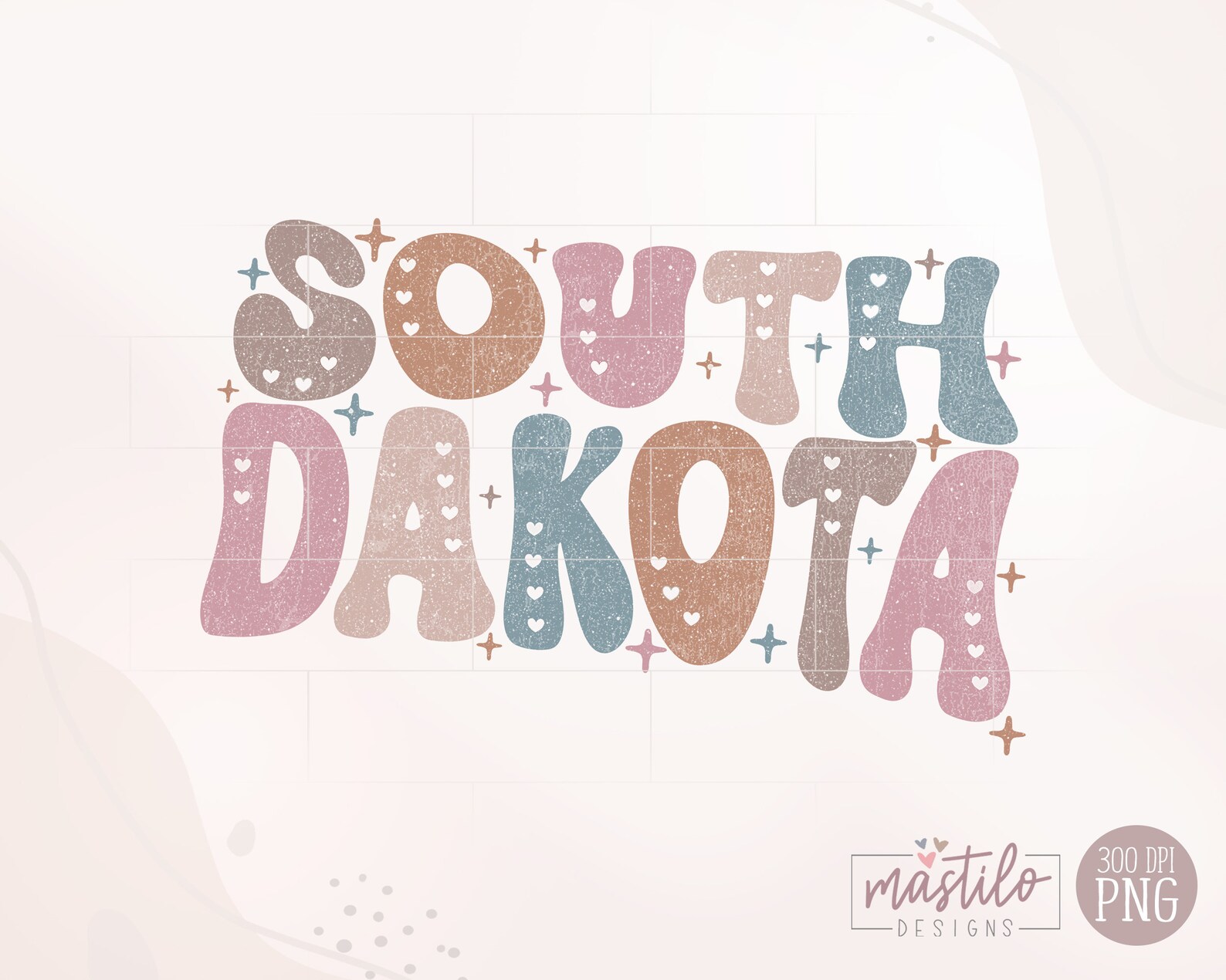 South Dakota Png South Dakota State Png South Dakota Word - Etsy