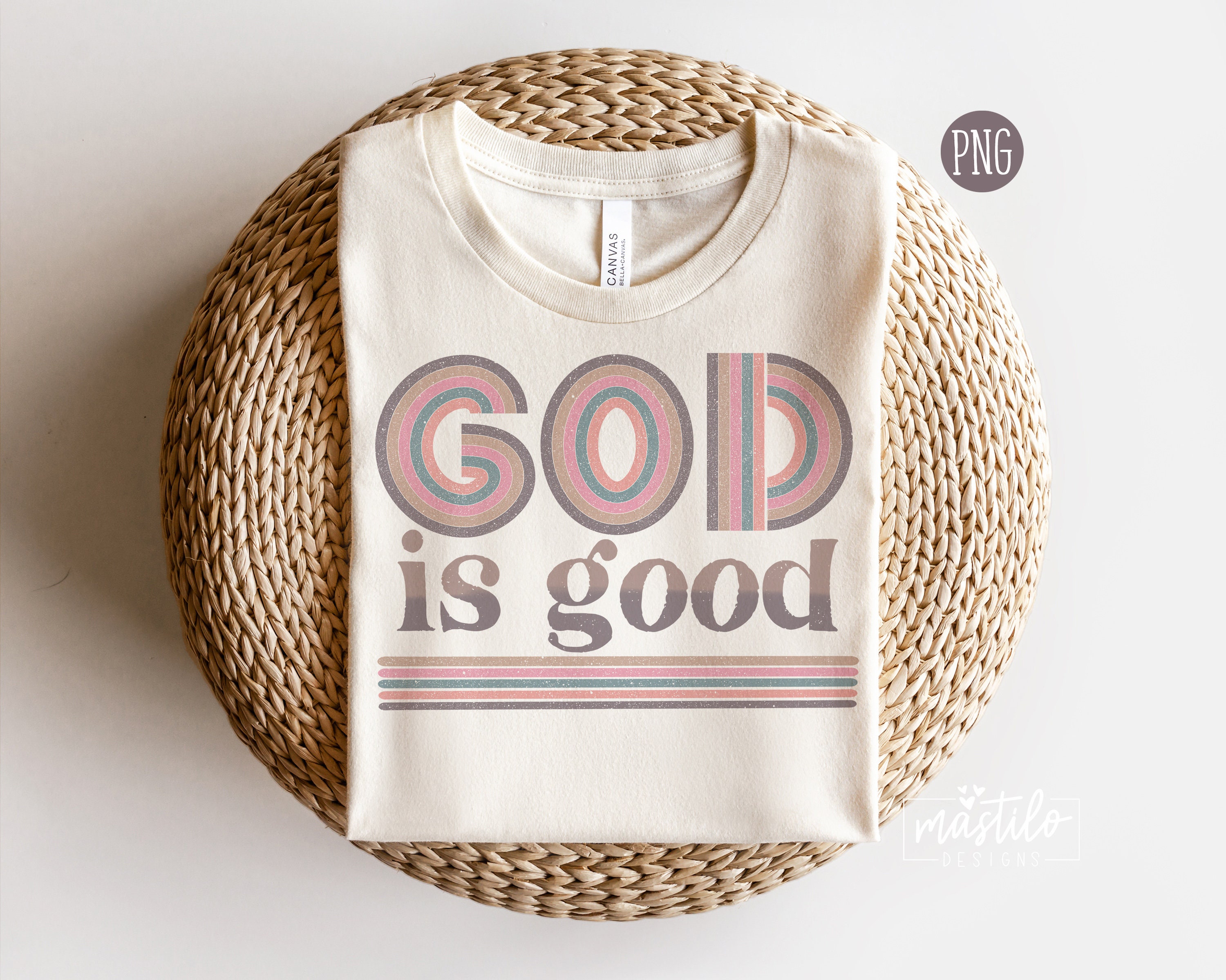 God is Good Png Retro Christian Png Pray PNG Christian - Etsy