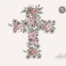 Boho Floral Cross Png, Cross Png, Boho Shirt Designs, Wild Flowers ...