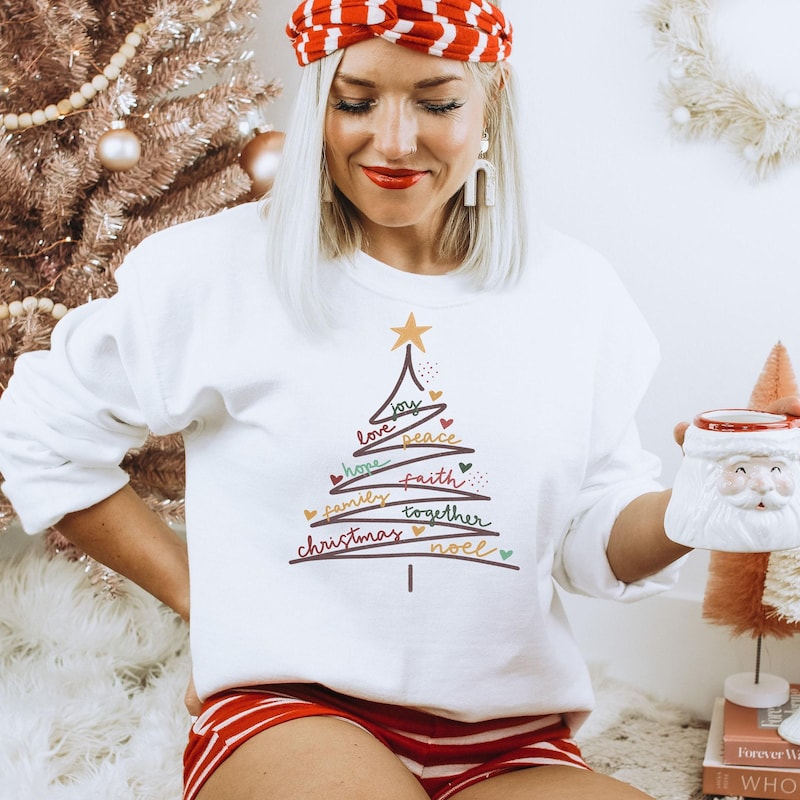 Squiggle Christmas Tree - Etsy