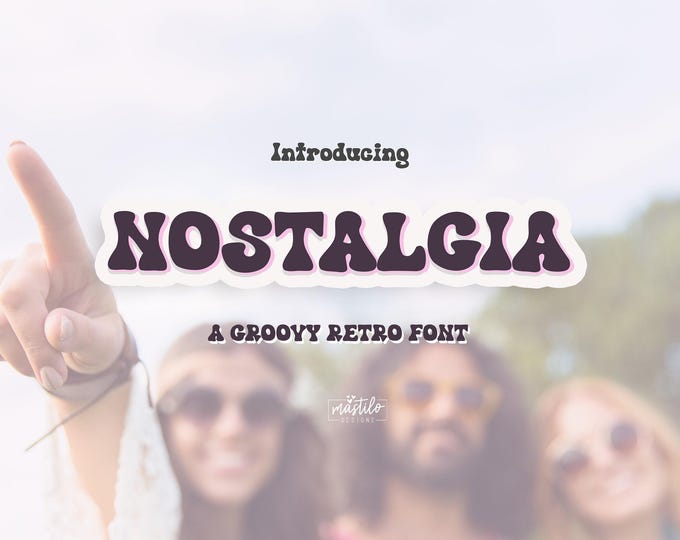 Modern Serif Font, Fonts Procreate, Fonts Cricut, Retro 70s Font, Fonts ...