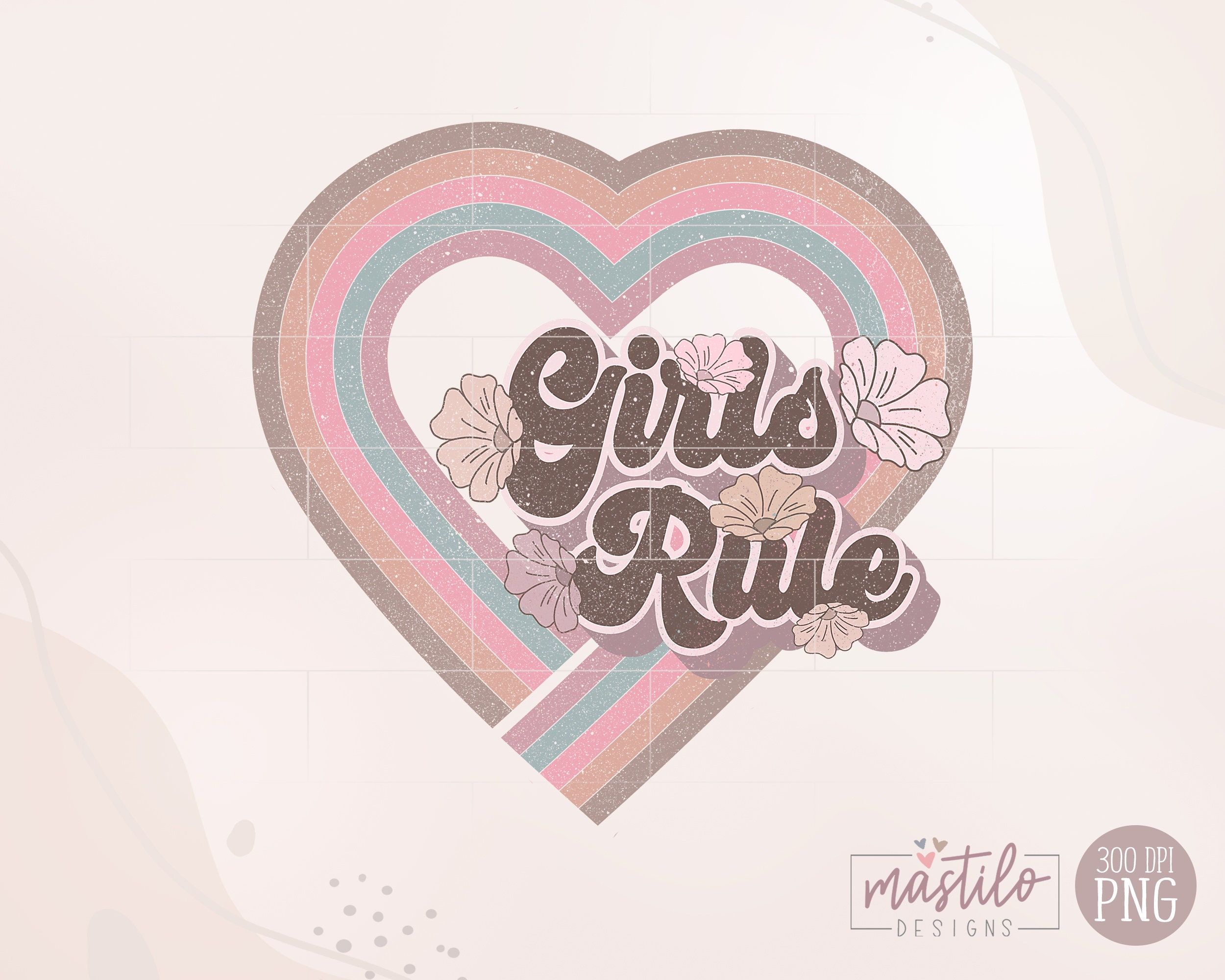 Girls Rule Sublimation Designs Girl Power Png Girl Power PNG - Etsy