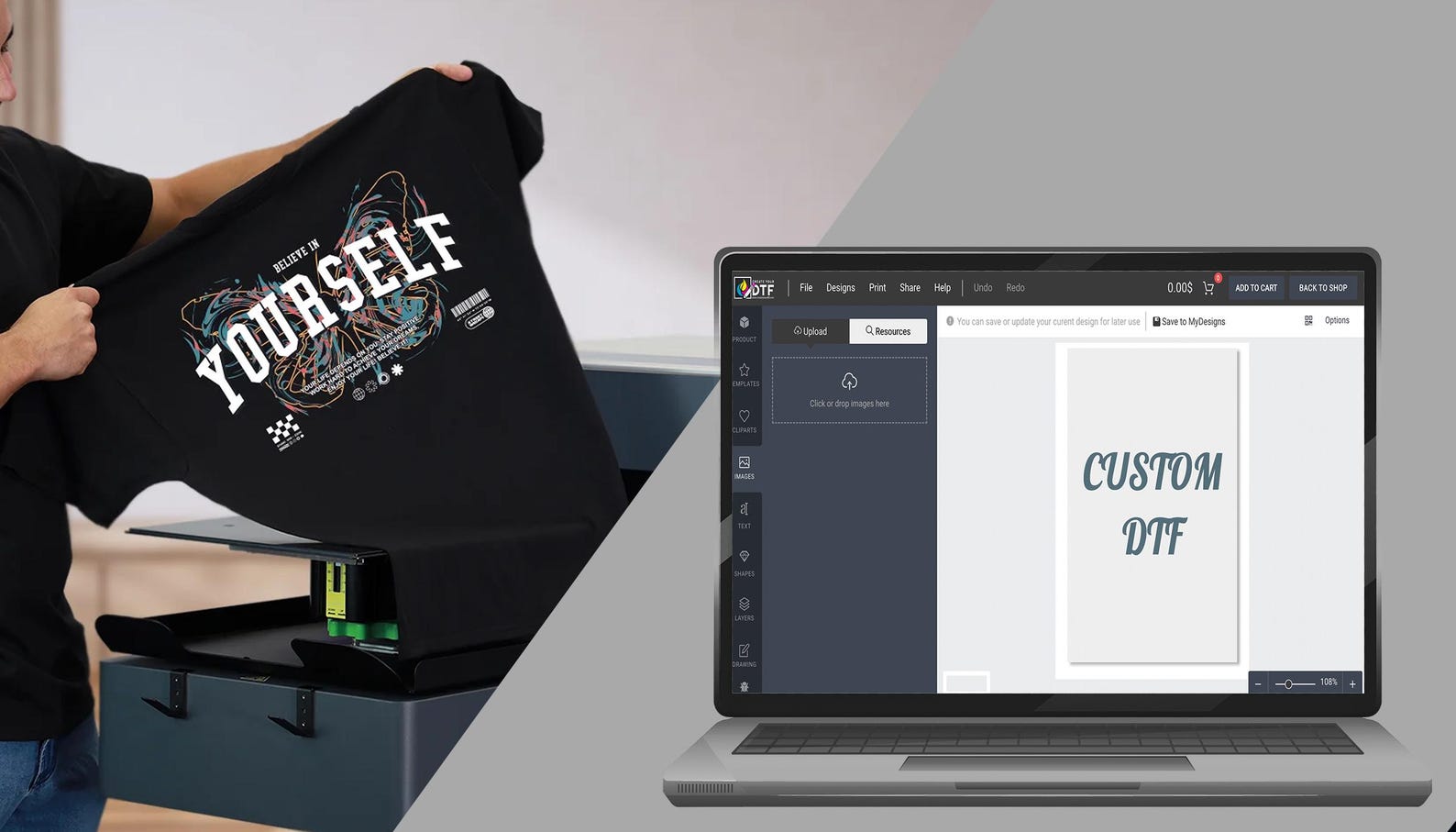 Create Custom DTF Editable Neck Labels Tagless Transfers for All ...