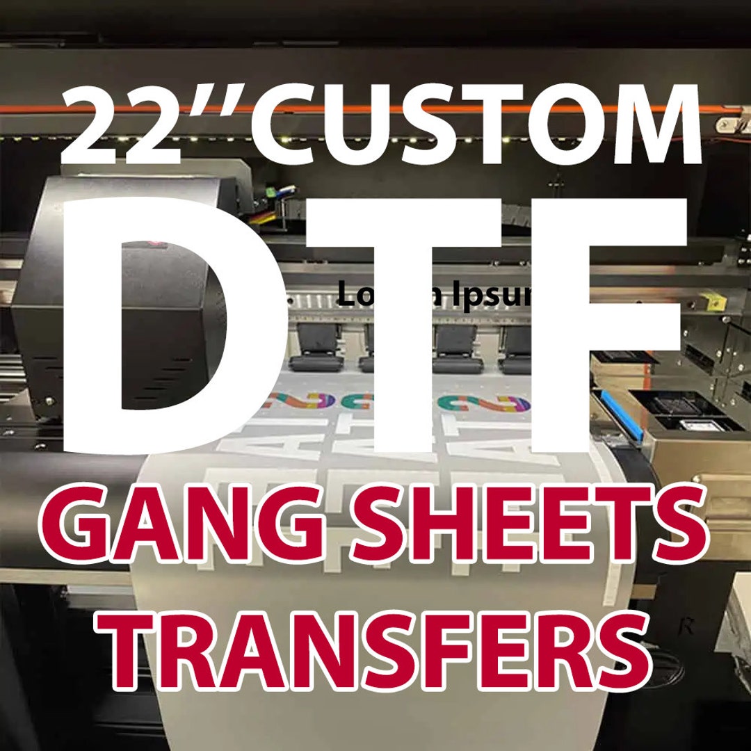 DTF Gang Sheet, Custom Gang Sheet DTF Transfers, Personalized DTF Prints, Bulk Dtf Transfer ...