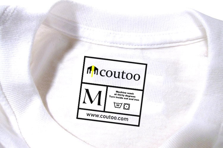 500 Pcs. Tagless Clothing Labels,tagless Labels, Iron on Printed Labels ...