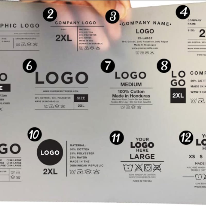 Custom Neck Labels - Etsy