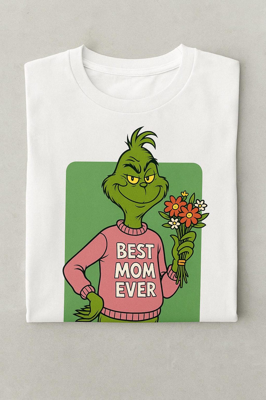 Grinch Mom PNG, Funny Mother's Day Shirt Design, Best Mom Ever ...