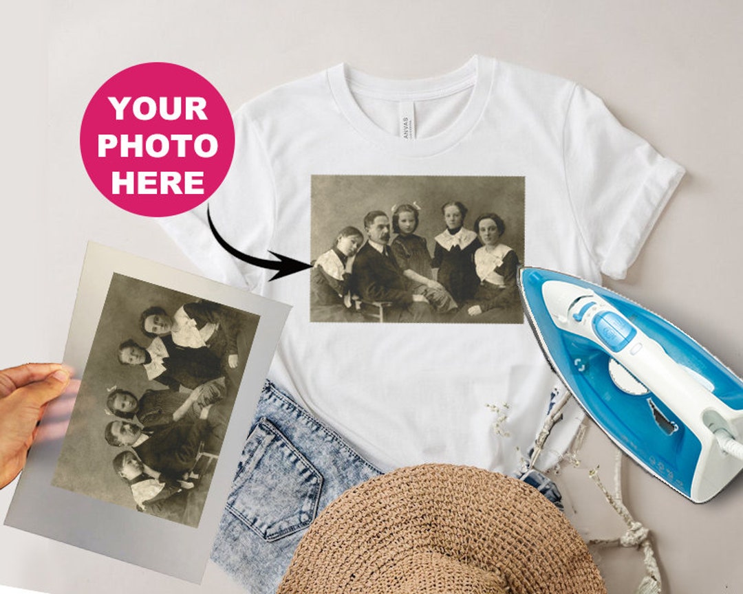 Custom Iron on Heat Transfers, DIY T-shirt Heat Transfer Ready to Apply ...