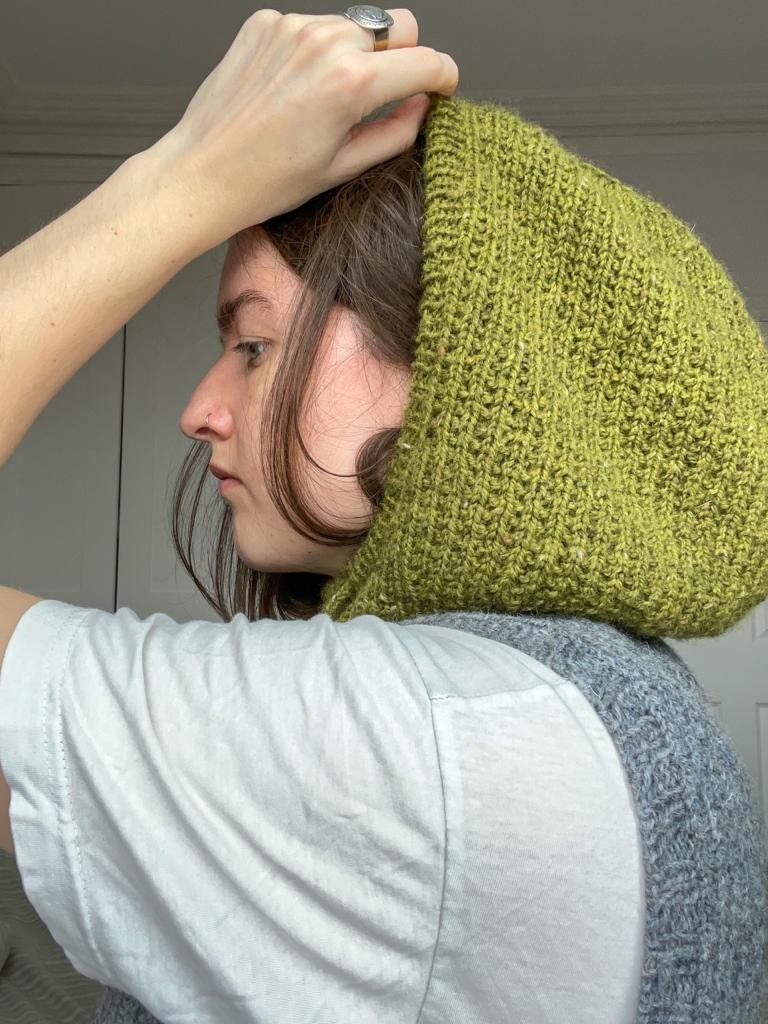 Knitting Pattern – Big Head Hood - Etsy