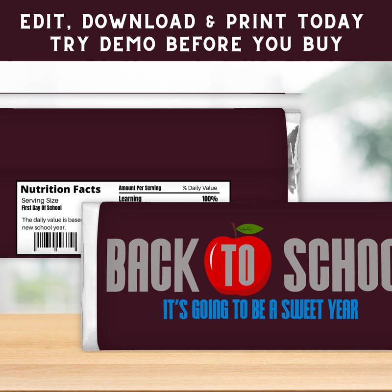 Custom Candy Wrappers - Etsy