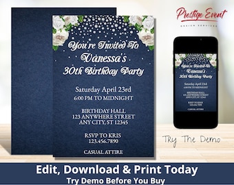 Denim Theme Party - Etsy