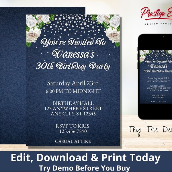 Denim Theme Party - Etsy