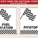 Racing Pit Crew Passes Race Car Party VIP Pass Race Car Party Favors ...