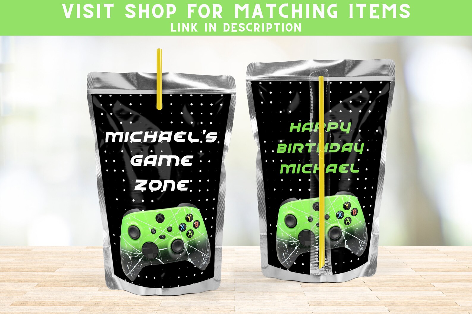 Gamer Birthday Party Badge All Access Pass Video Game VIP - Etsy