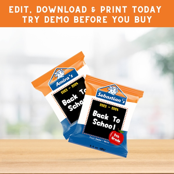 Back to School Treats - Etsy