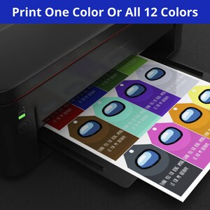 Among Us Thank You Tags - Gaming Party Treat Bag Tags - Kids Favor Tags ...