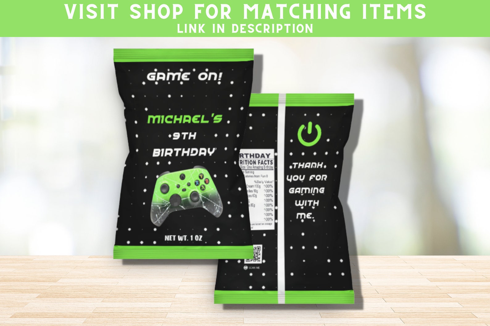 Gamer Birthday Party Badge All Access Pass Video Game VIP - Etsy