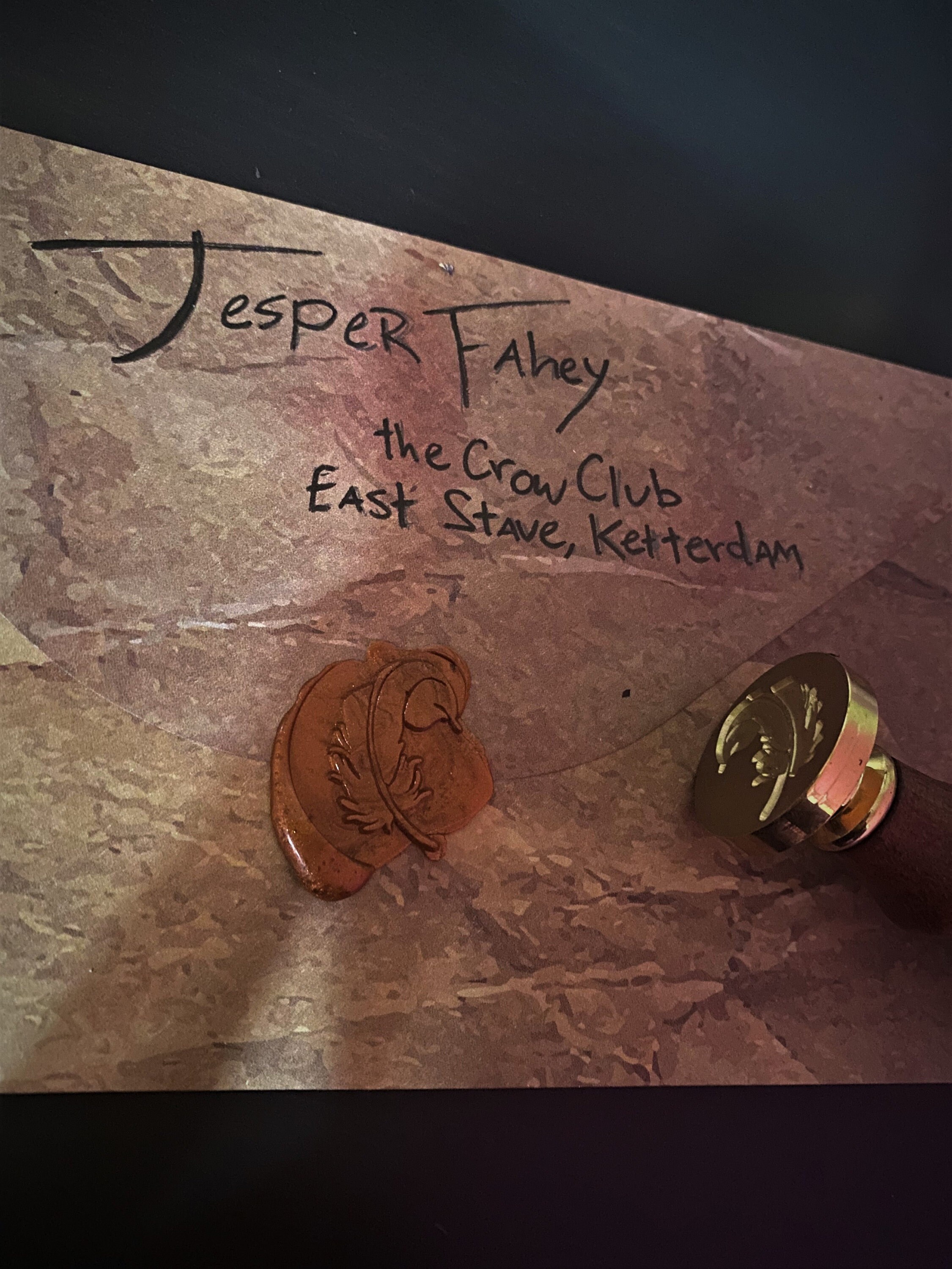 Letter From Jesper Fahey - Etsy
