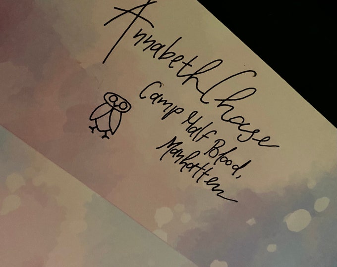 Letter From Annabeth Chase - Etsy
