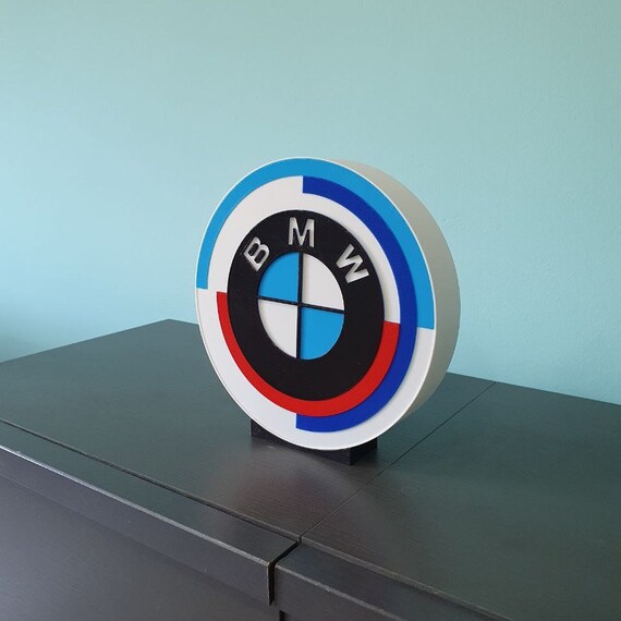 BMW Lamp 50th Anniversary / BMW 50 Year Emblem / Lamp BMW 2022 - Etsy