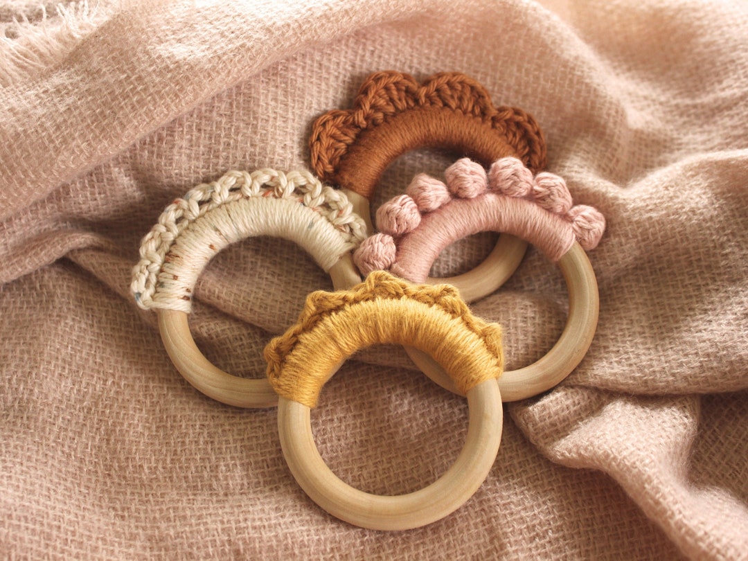 English Crochet Pattern | Easy Baby Ring Toys | Digital PDF | Toddler ...
