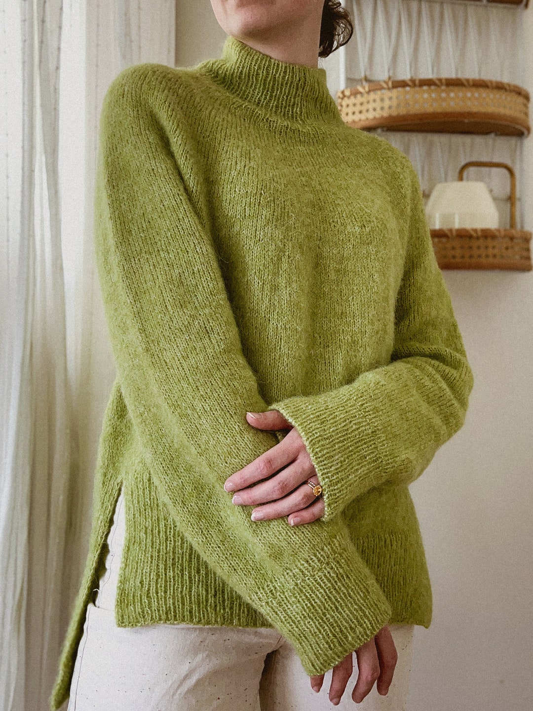 English Knitting Pattern | Brora Pullover Light | Digital PDF | Easy ...